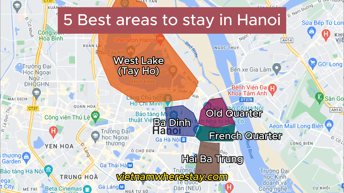 Where to stay in Hanoi: 5 Best areas & Hotels - VietnamWhereStay