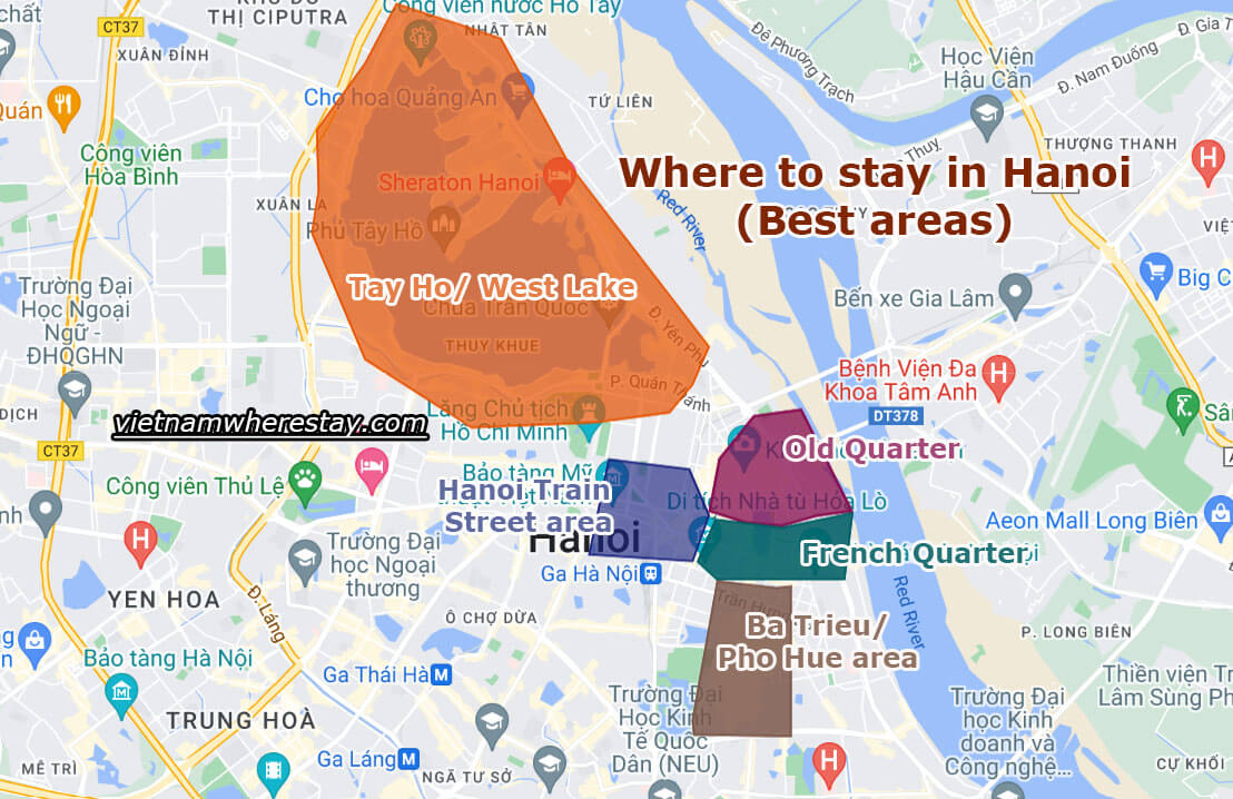 Where to stay in Hanoi: 5 Best areas & Hotels - VietnamWhereStay