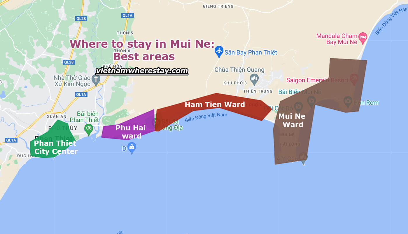 Where to stay in Mui Ne: Best areas & Hotels - VietnamWhereStay